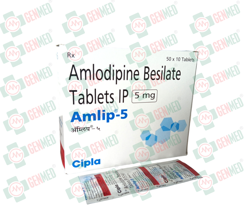 GenMed | Amlip-5 Tablet - Effective Management of Hypertension and ...