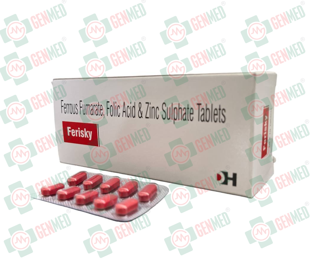 GenMed | Livogen-Z Tablet | Iron & Zinc Supplement for Anemia ...