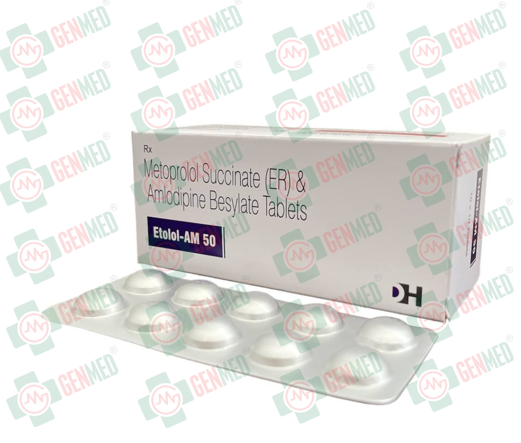 GenMed | Prolomet AM 50 Tablet – Hypertension & Heart Disease Treatment ...