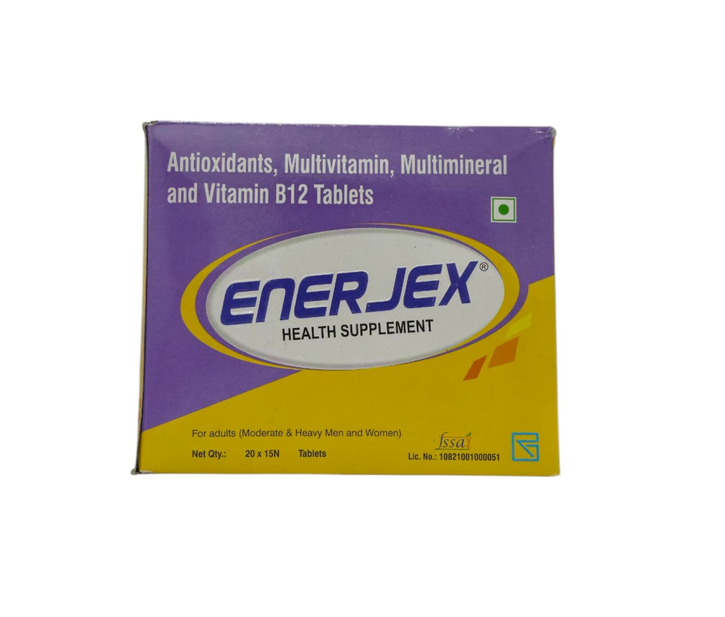 GenMed | Enerjex Tablets - Natural Energy Boost and Wellness Support ...