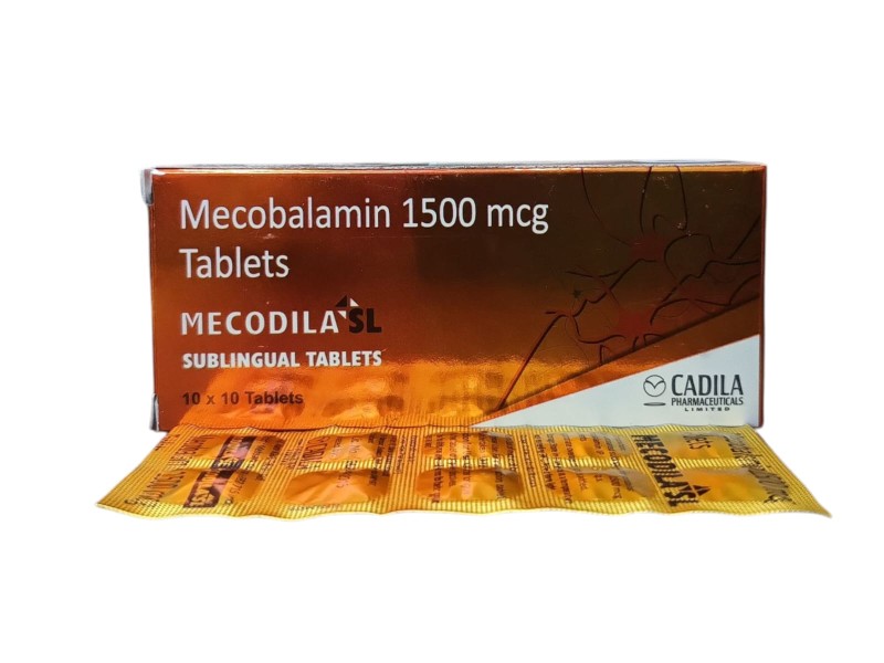 GenMed | Mbson-SL Tablet | Fast-Acting Sublingual Vitamin B12 for ...