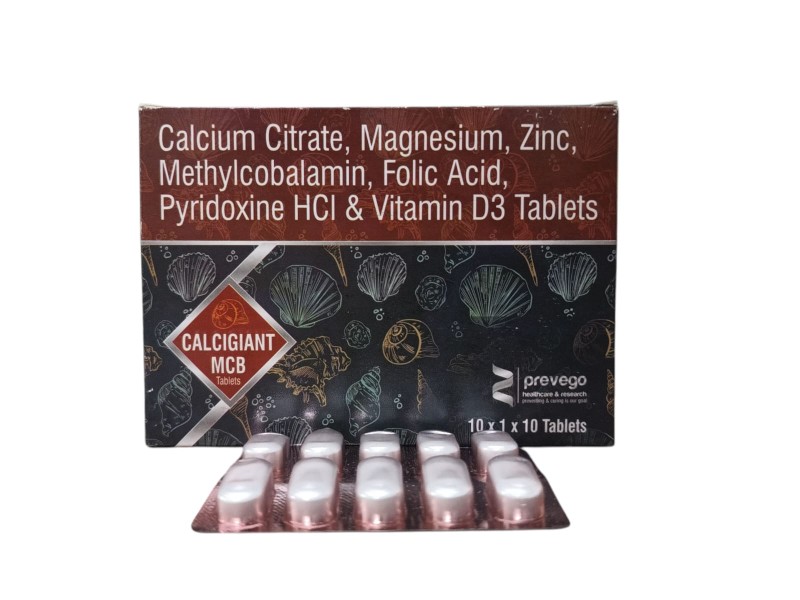 GenMed | Calcigiant MCB Tablet - Advanced Calcium & Magnesium ...